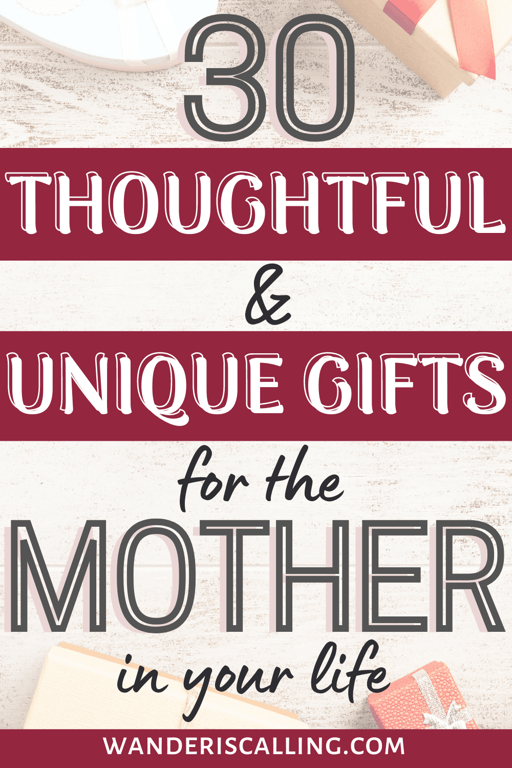 30 Heartwarming and Creative Gift Ideas for the Special Mother in Your Life